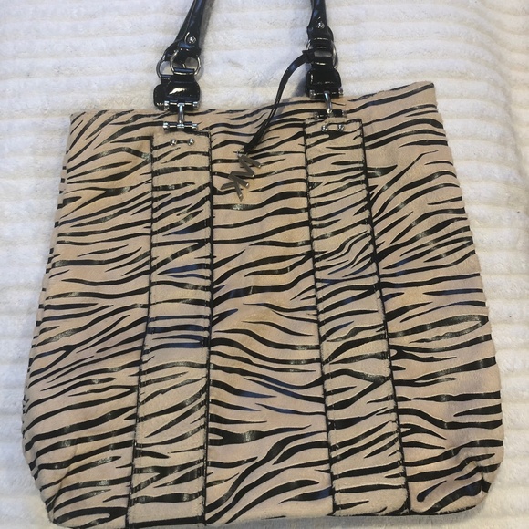 MICHAEL Michael Kors | Bags | Michael Kors Faux Fur Animal Print And ...